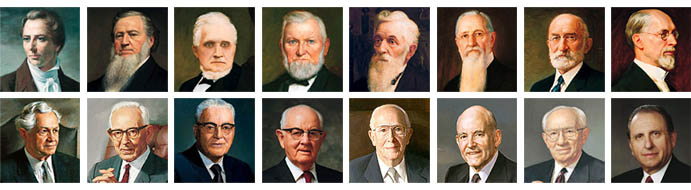 Quem são os 17 Presidentes da Igreja (Profetas) dos Últimos Dias?